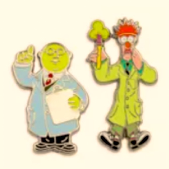 Disney | Jewelry | Dr Bunsen Honeydew And Beaker Limited Release Pin ...